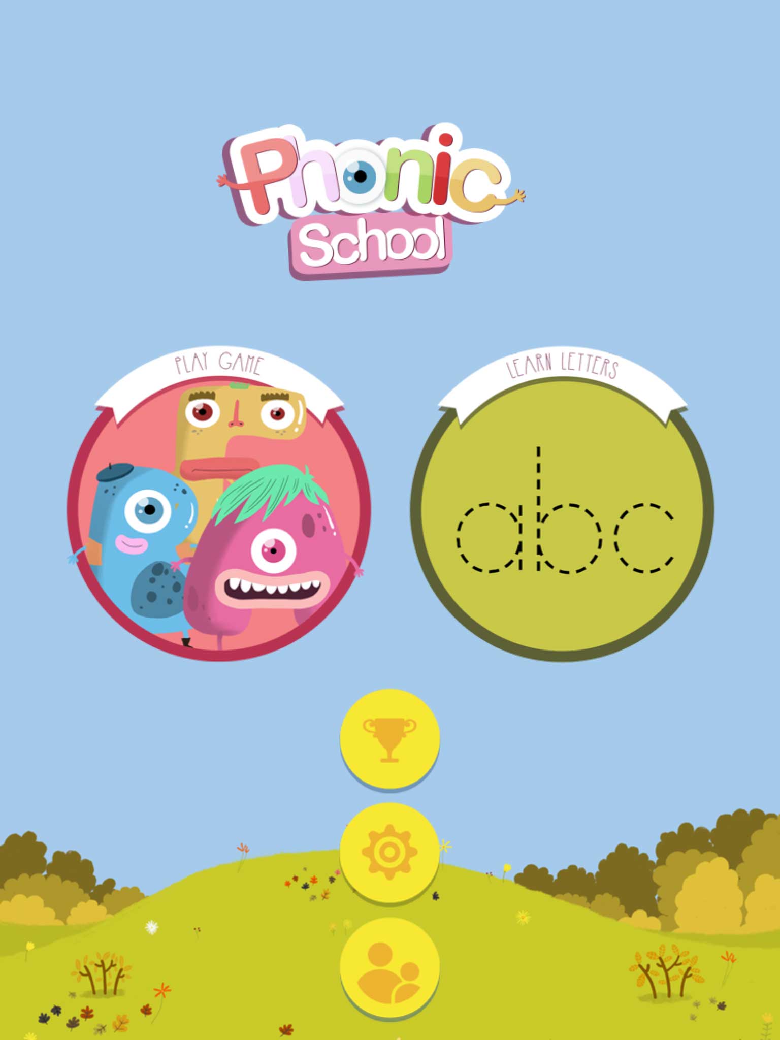Phonic School IOS app – RECIRCLE